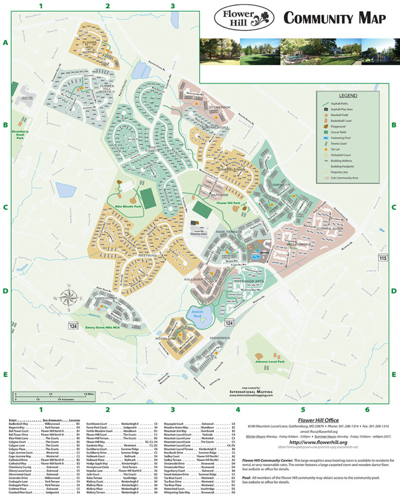 Flower Hill Community Map - International Mapping